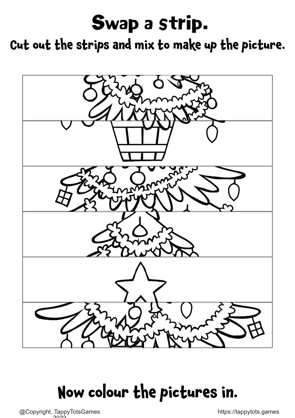 Christmas Printables – TappyTotsGames